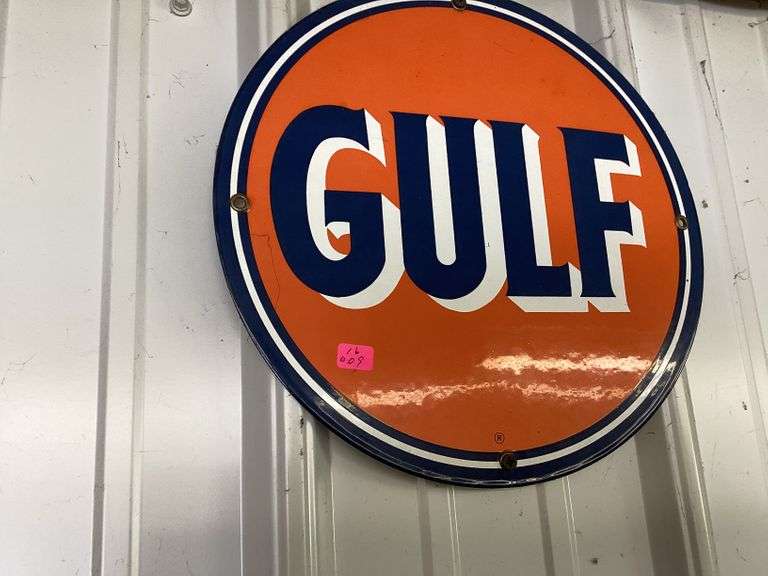 GULF SIGN - Currie Auction Service