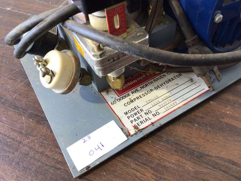 COMPRESSOR /DEHYDRATOR - Currie Auction Service