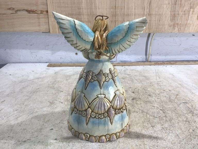 JIM SHORE SEASHORE ANGEL FIGURINE - Currie Auction Service