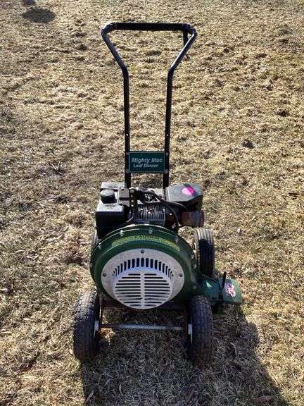 MIGHTY MAC LEAF BLOWER - Currie Auction Service