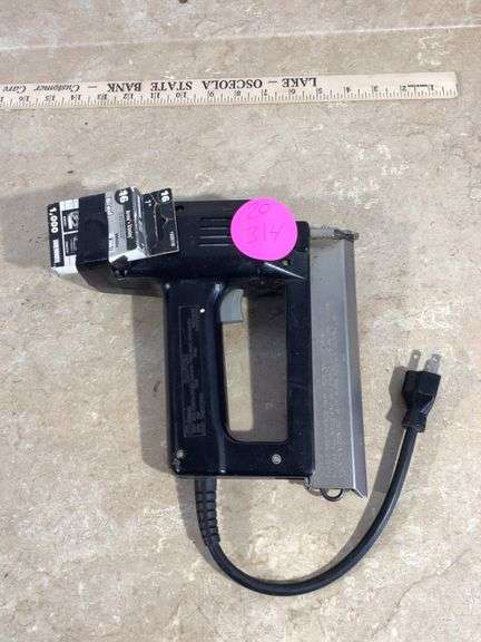 POWERFAST ELECTRIC STAPLE GUN - Currie Auction Service