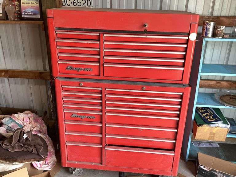 2 PIECE SNAP-ON TOOL BOX - Currie Auction Service