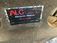 SANDY JET ABRASIVE BLASTER & TANK - Currie Auction Service