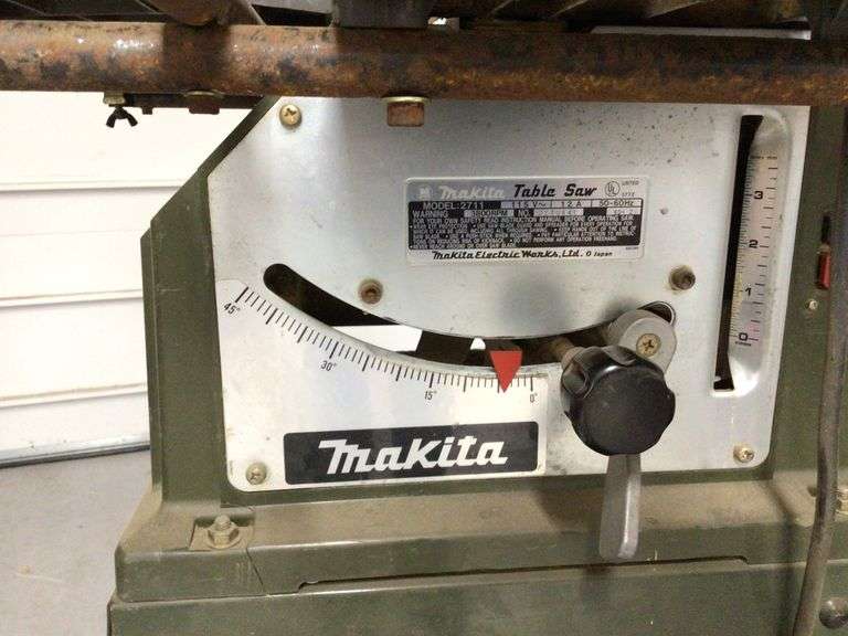 10" MAKITA TABLE SAW - Currie Auction Service