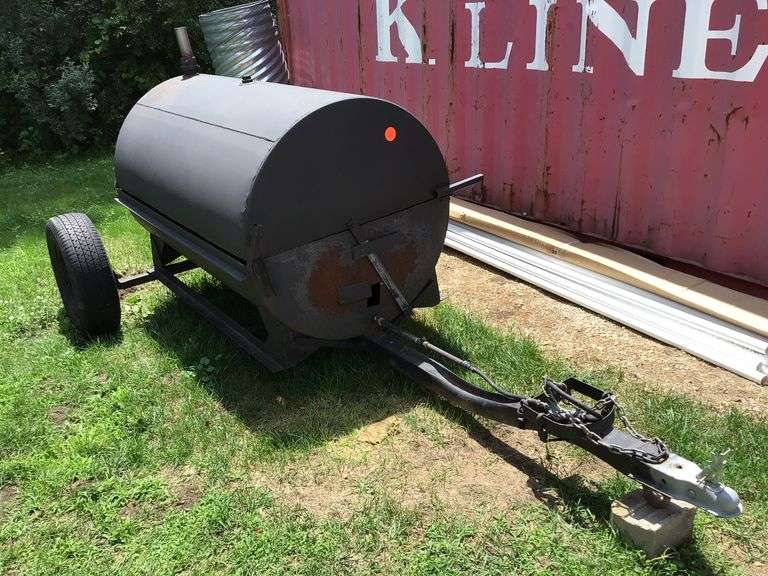 HOMEMADE PROPANE PIG ROASTER - Currie Auction Service