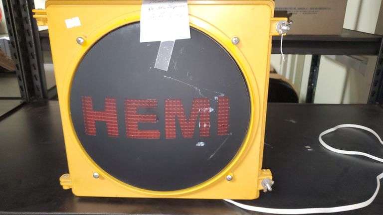 Hemi light - Dixon's Auction at Crumpton