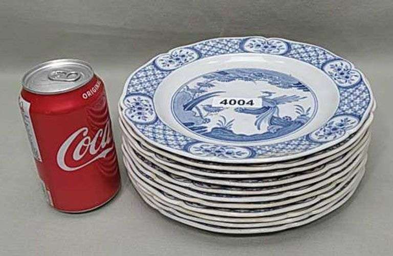 (11) Antique Furnival's Limited Old Chelsea plates - Dixon's Auction at ...