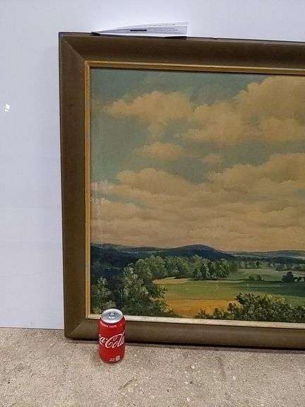 William Reginald Watkins oil painting - Dixon's Auction at Crumpton