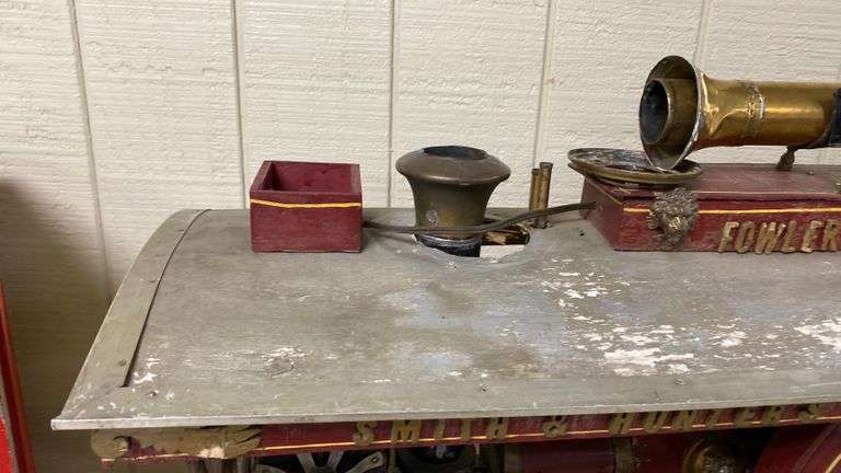 Antique Smith & Hunter Fairground Novelties model of steam engine ...