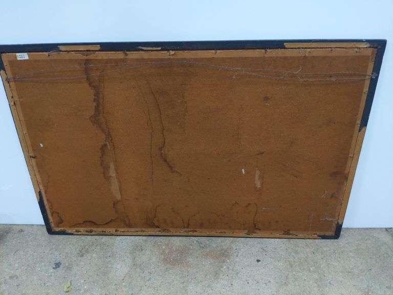 Vintage Chesapeake Bay depth chart - Dixon's Auction at Crumpton