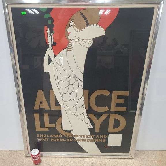 Alice Lloyd poster print - Dixon's Auction at Crumpton