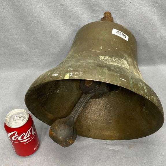 Vintage Graham White locomotive train bell - Dixon's Auction at Crumpton