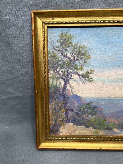 Edgar Malin Craven oil painting - Dixon's Auction at Crumpton