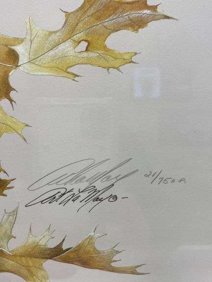 Art Lamay artist-signed duck print - Dixon's Auction at Crumpton