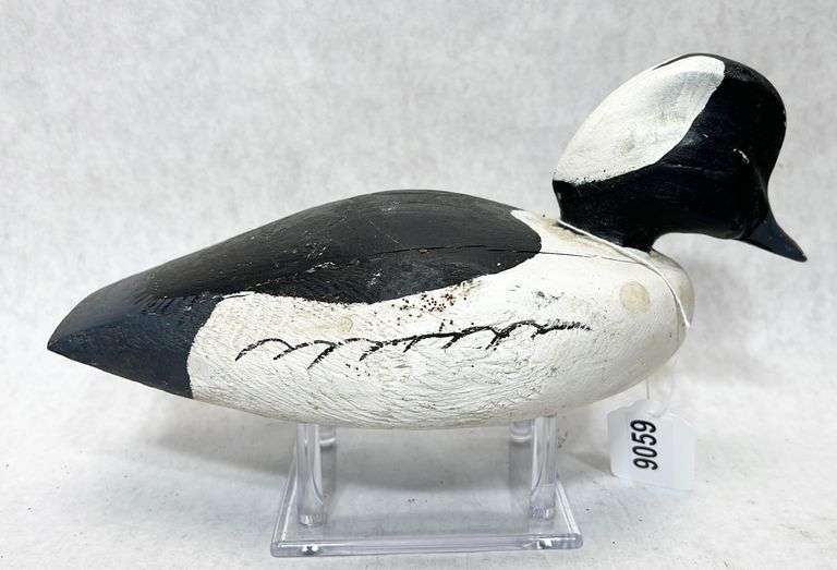 Bufflehead duck decoy - Dixon's Auction at Crumpton