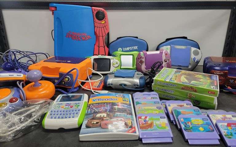 Learning Games Lot V Smile, Leapster, + Games etc - Dixon's Auction at ...