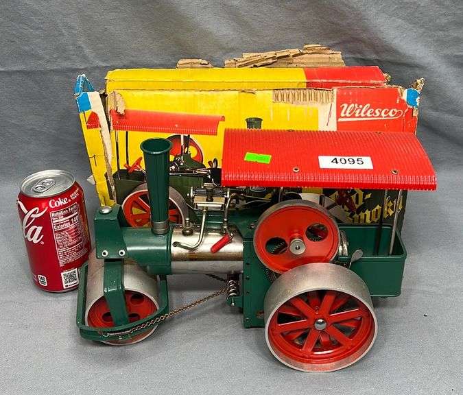 Wilesco model steam engine in box - Dixon's Auction at Crumpton