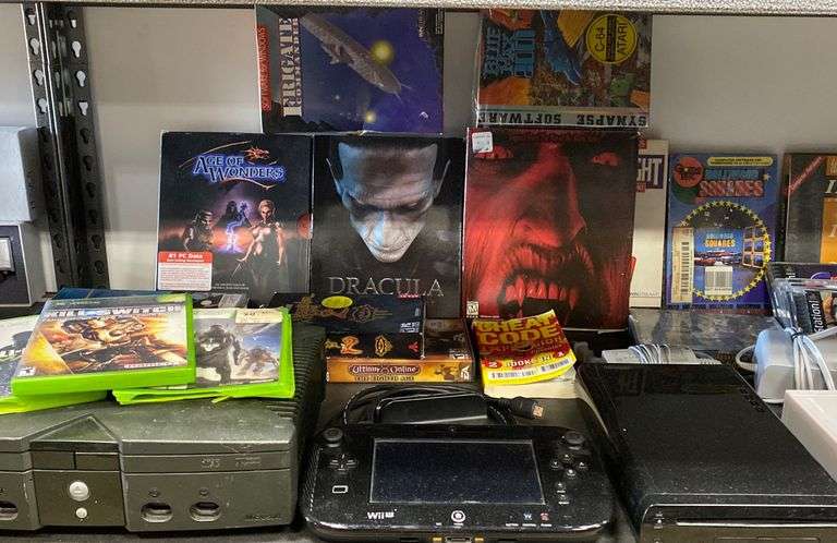 Lot XBOX, WII Gaming Consoles, Games etc - Dixon's Auction at Crumpton