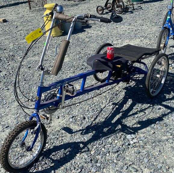 Ez- 3 strike Easy racer tricycle style sun bicycle - Dixon's Auction at ...