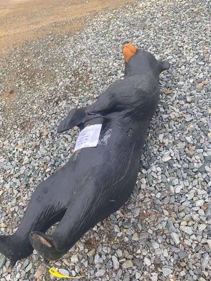 bear decoy-good condition - Dixon's Auction at Crumpton
