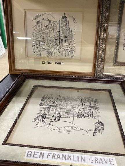 Lot Framed Art - Dixon's Auction at Crumpton