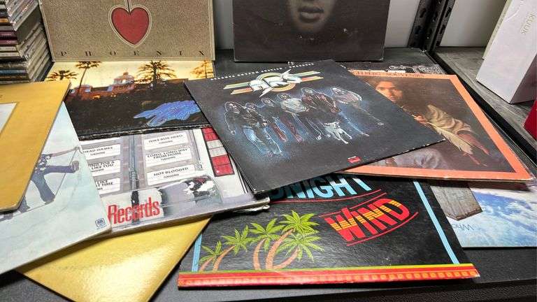 Music Lot, CD's, Record Albums etc - Dixon's Auction at Crumpton