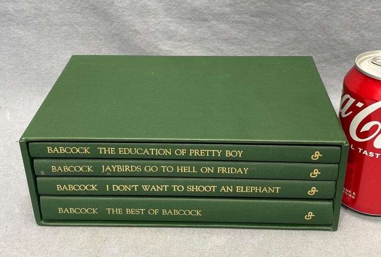 Havilah Babcock 4 volume book set - Dixon's Auction at Crumpton