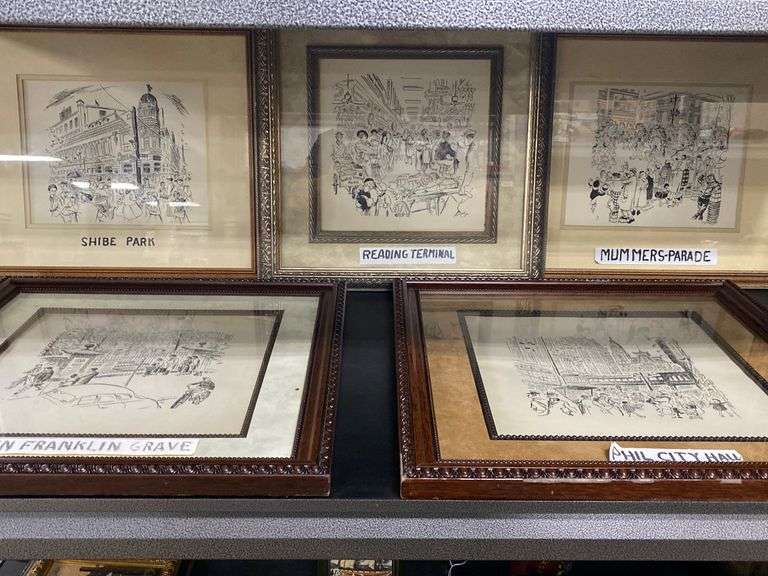 Lot Framed Art - Dixon's Auction at Crumpton