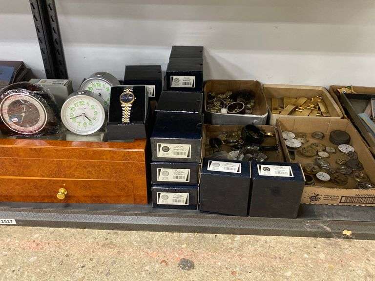 Collection of Watch Parts, Collector Cases etc - Dixon's Auction at ...