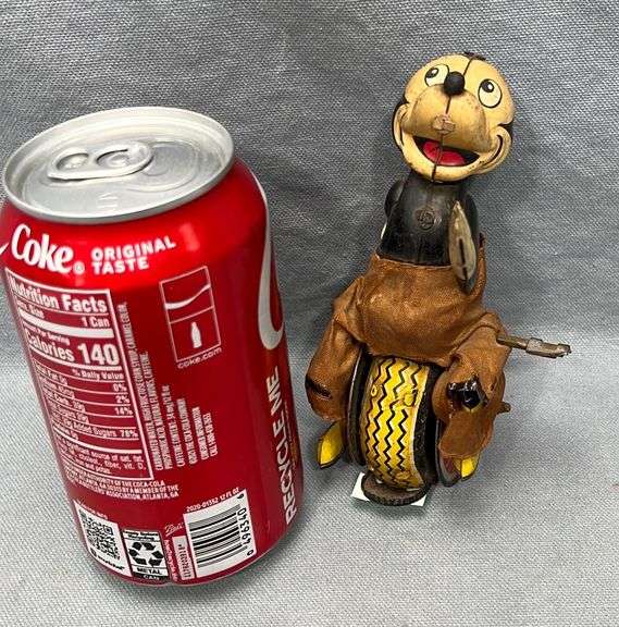 Vintage Linemar Toys Mickey Mouse wind up toy - Dixon's Auction at Crumpton