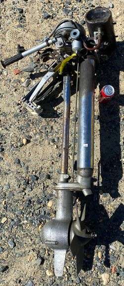 Vintage outboard boat trolling motor by Seagull - Dixon's Auction at ...