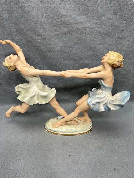 Hutschenreuther K. Tutter porcelain figurine - Dixon's Auction at Crumpton