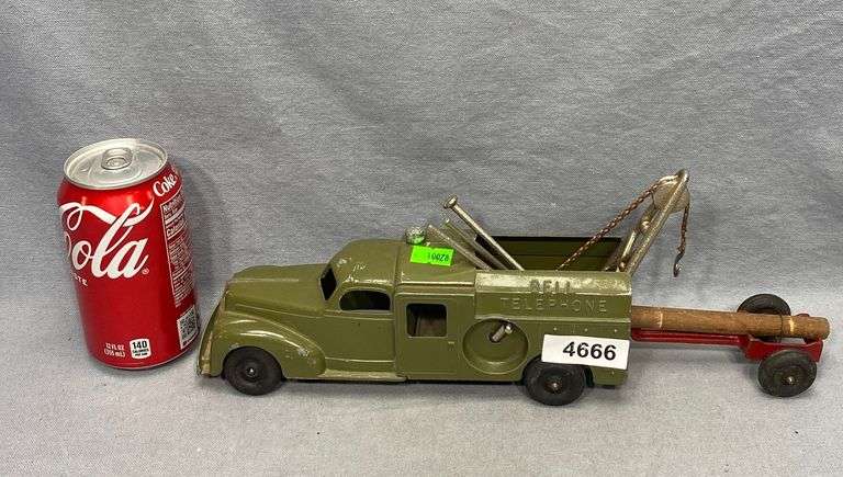 Vintage Hubley Bell Telephone truck - Dixon's Auction at Crumpton