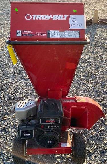 Troy Bilt chipper shredder CS 4265 owner says functional - Dixon's ...