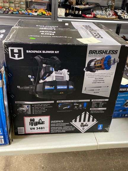 Hart Backpack Blower Kit. New in open box. - Dixon's Auction at Crumpton