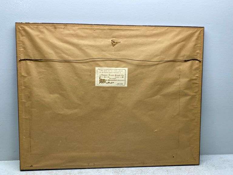 Stephen Bleinberger sloop painting - Dixon's Auction at Crumpton