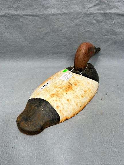 Cast iron sink box decoy - Dixon's Auction at Crumpton