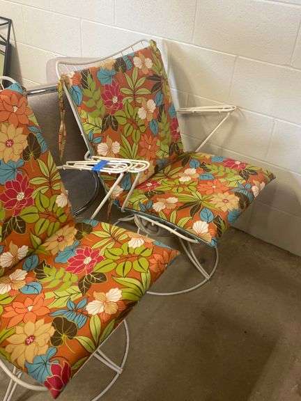 Homecrest MCM wire chairs - Dixon's Auction at Crumpton