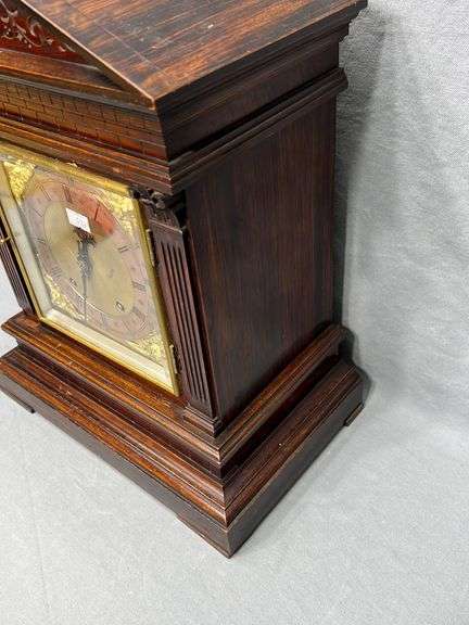 Antique Winterhalder & Hofmeier mantle clock - Dixon's Auction at Crumpton