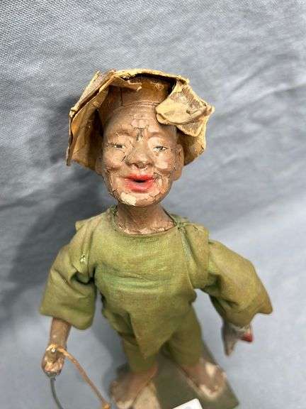 Jim Crow era folk art figure - Dixon's Auction at Crumpton