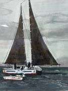 Stephen Bleinberger bugeye painting - Dixon's Auction at Crumpton