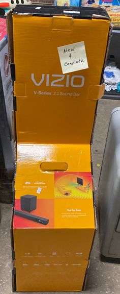 Visio V-series 2.1 sound bar. Open box condition. - Dixon's Auction at ...