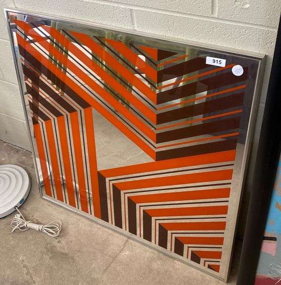 Turner Design MCM mirror - Dixon's Auction at Crumpton