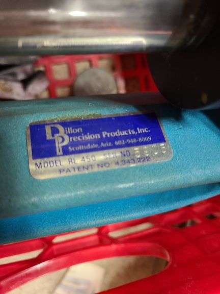 Dillon multi stage reloading press with accessories - Dixon's Auction ...