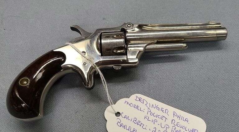 [REGULATED] DERRINGER FLIP UP POCKET REVOLVER OFFERD IN 22 CALIBER ...