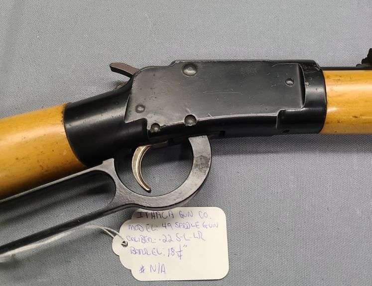 [REGULATED] Ithaca model 89 Rifle Offered in 22lr - Dixon's Auction at ...