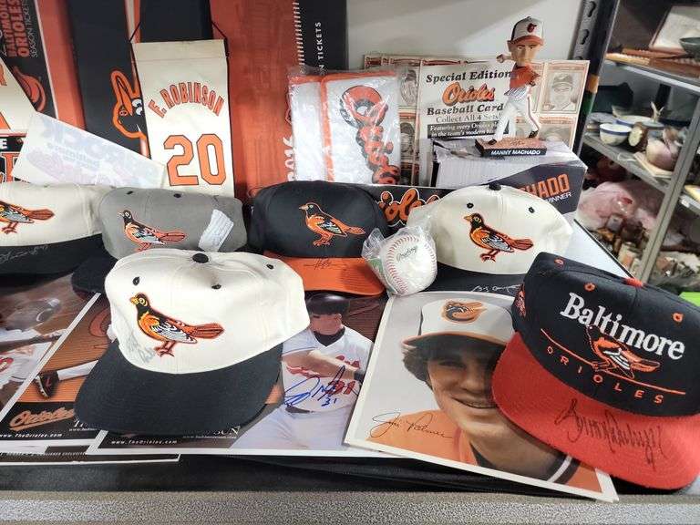 Lot Vintage Orioles Baseball Collectibles - Dixon's Auction at Crumpton