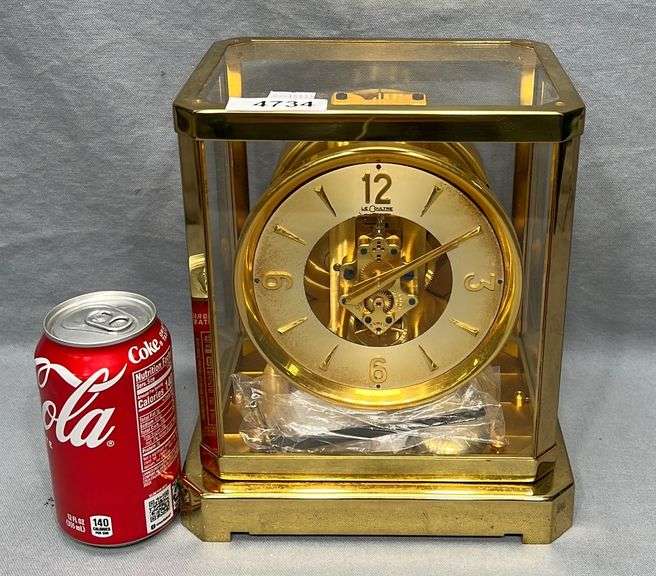 LeCoultre atmos clock, early serial number - Dixon's Auction at Crumpton