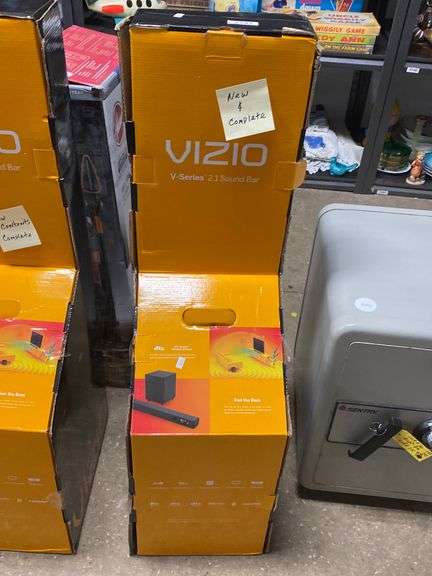 Visio V-series 2.1 sound bar. Open box condition. - Dixon's Auction at ...