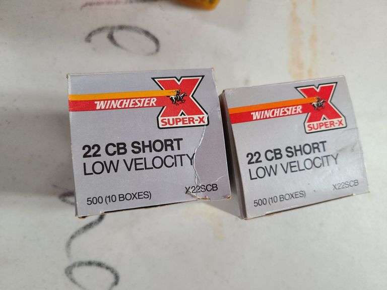 22 CB short 1000 rounds - Dixon's Auction at Crumpton